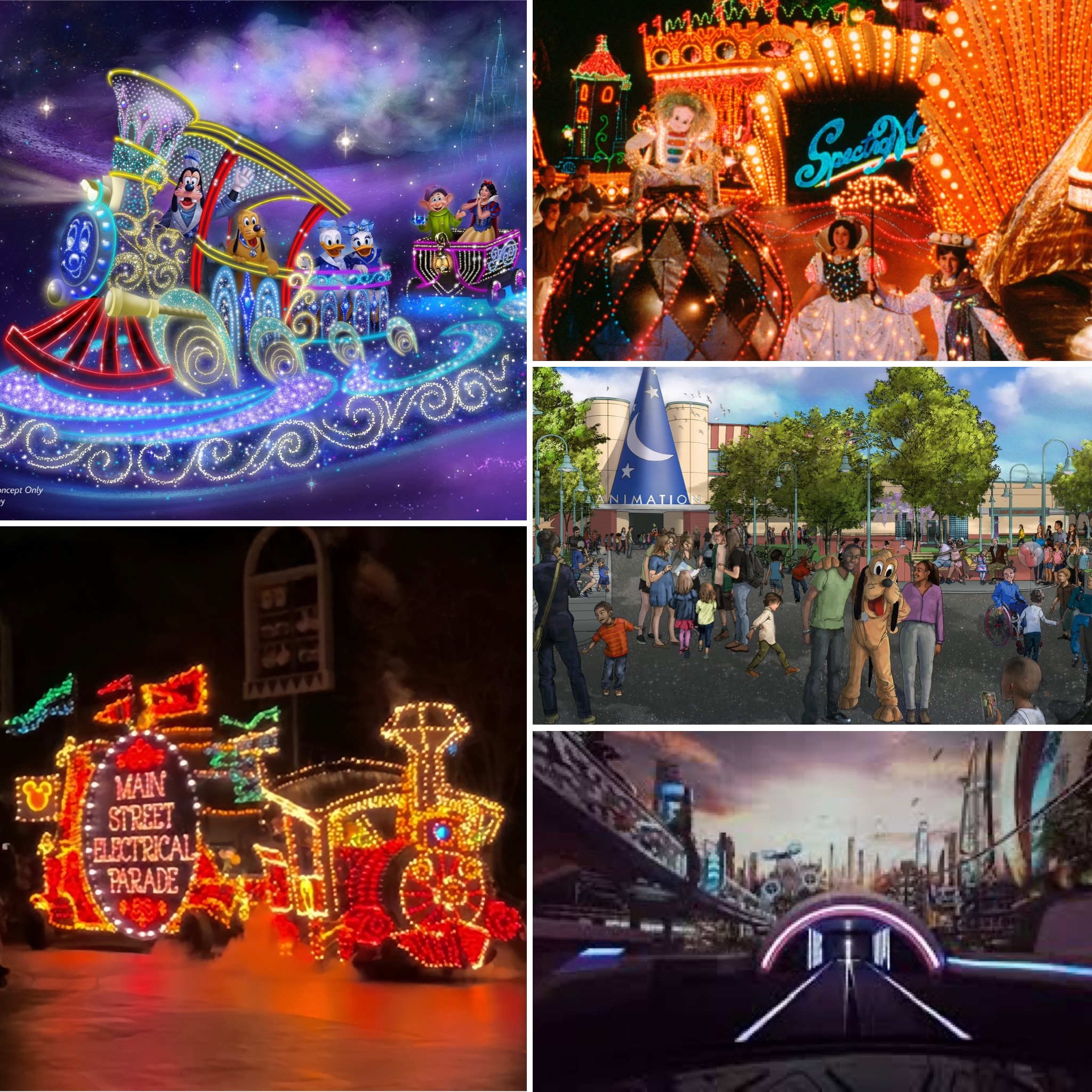 The Glowing History of Disney’s Nighttime Parades - Traveling With The ...